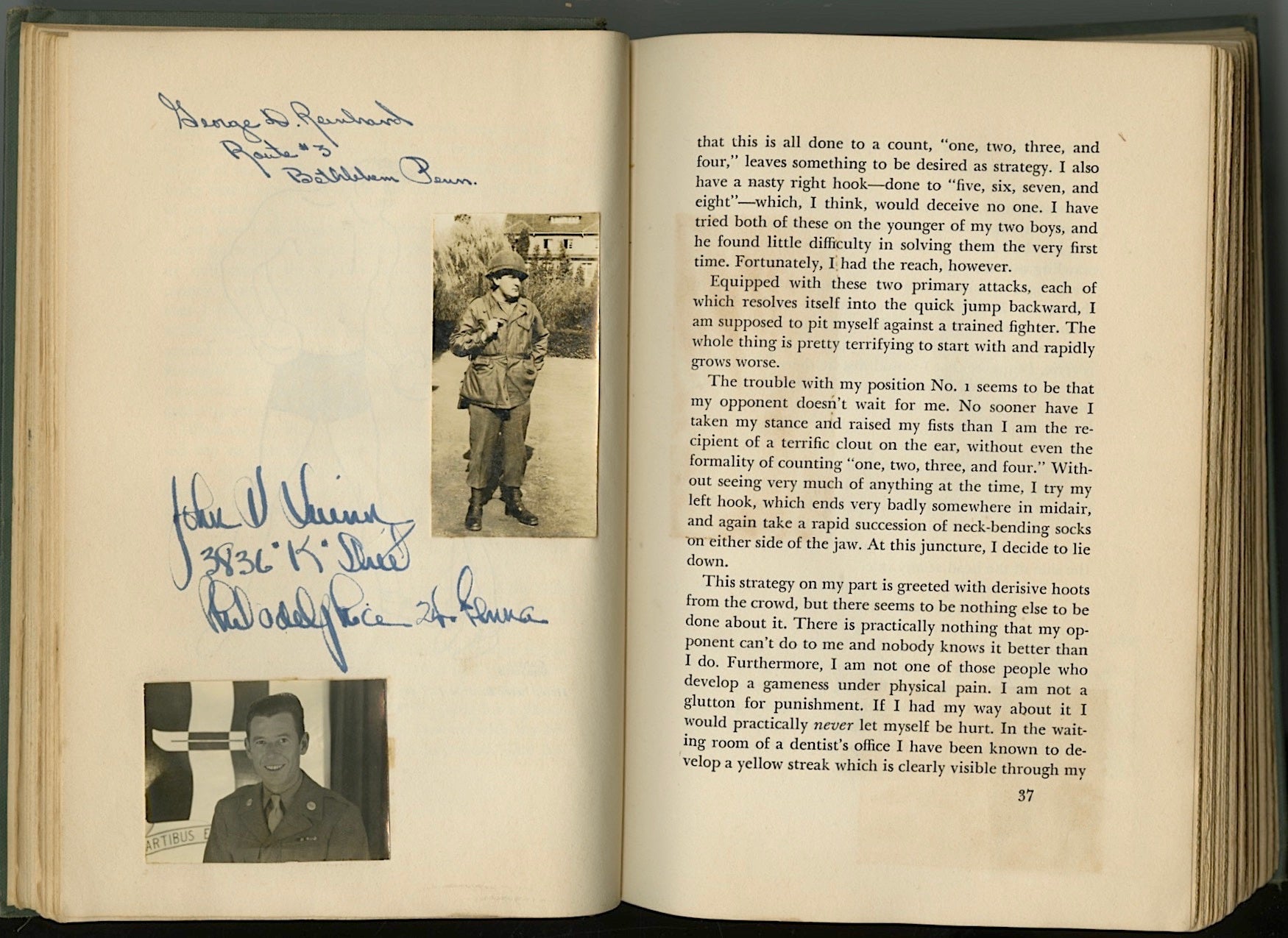 BENCHLEY BESIDE HIMSELF | WORLD WAR II, Robert Benchley | Fifth edition
